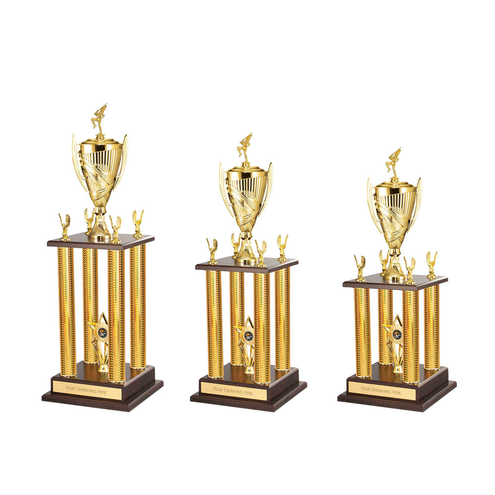 Goliath Quad Tower Trophy — Empire Medals