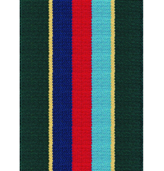 Volunteer Reserve Service Medal Ribbon (VRSM) - Roll Stock — Empire Medals
