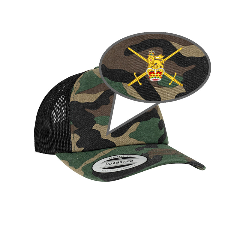 British Army Crossed Swords Cameo Baseball Hat — Empire Medals