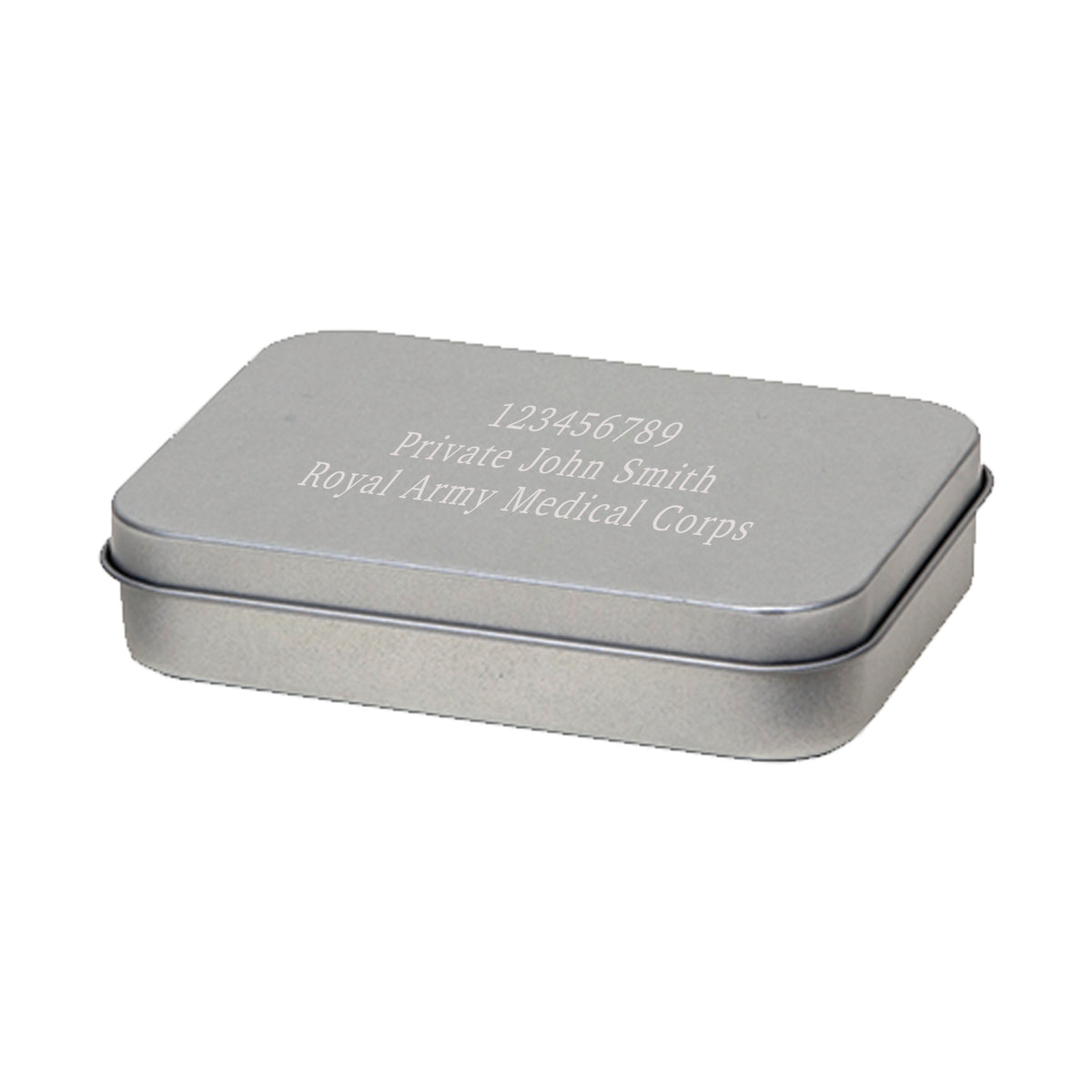 Tin Engraving — Empire Medals