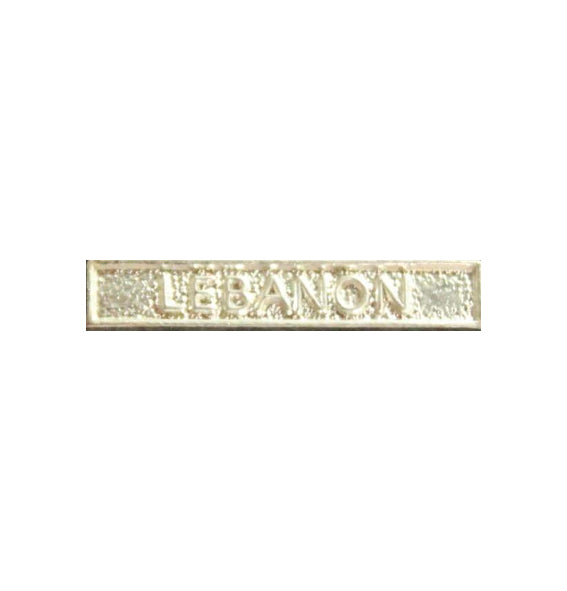 GSM Lebanon Miniature Bar — Empire Medals