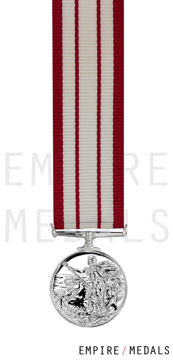Naval GSM Miniature Palestine — Empire Medals