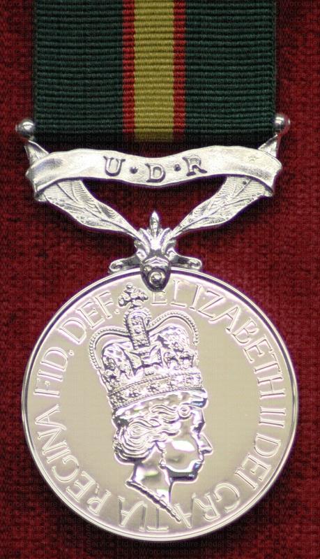 Ulster Defence Regiment Long Service (Volunteers) — Empire Medals