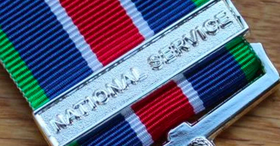 National Service Clasp - Full Size — Empire Medals